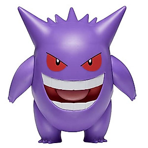 Pokémon Ultimate Battle Multi 10 Pack Action Figures - Gengar, Pikachu, Charmander, Squirtle, Bulbasaur, Eevee, Sobble, Grookey, Scorbunny & Munchlax - Official Authentic Details