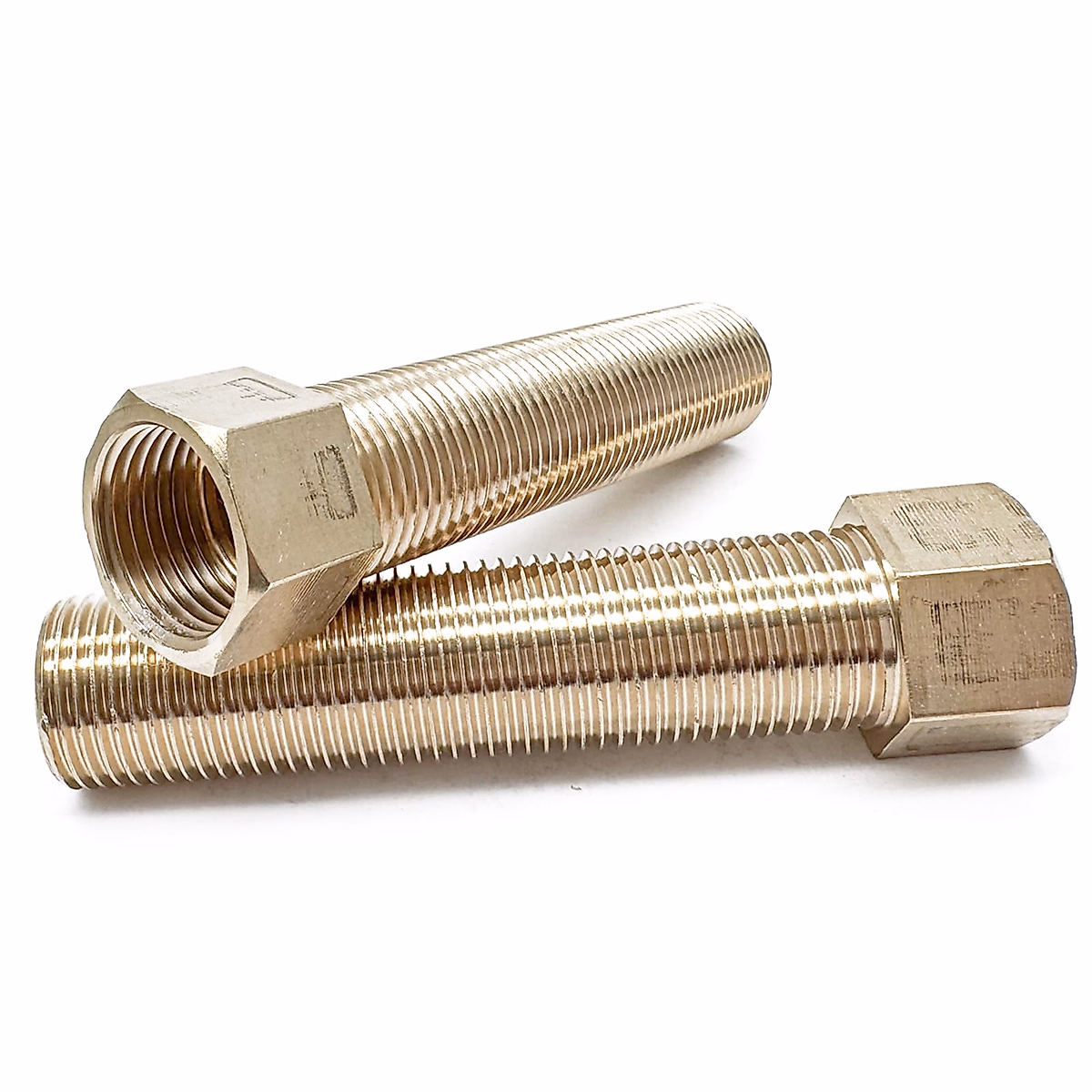 ZLYY 1/2" IPS Faucet Extension Adapter Kits, Brass Nut Fittings, Single Hole Mounting Pipe