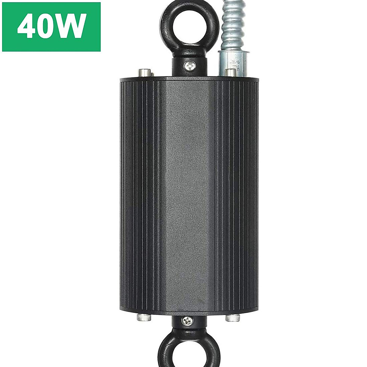 40W Emergency LED Driver for UFO LED HIGH Bay Light , AC Input 100-347V Output DC170V Emergency Backup Battery Emergency Driver UL Listed (4 Pack)