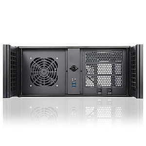 RackChoice 4U Rackmount Server Chassis with 3x5.25 Front Bays+7x3.5 +3x2.5 Drive Bays