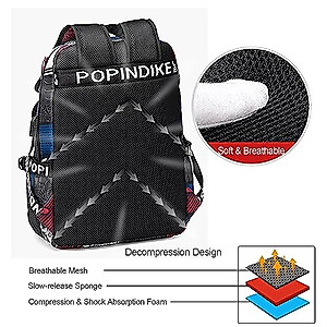 XKJFOTCY Shark Backpack for Boys, Fashion Multi-Functional Teens Bookbag, Laptop Backpack, Casual Daypack