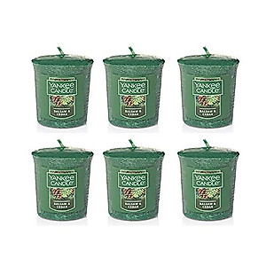 Yankee Candle Lot of 6 Balsam & Cedar Votives
