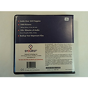 SyQuest SparQ 1.0 Gigabyte PC Formatted Disc Starter SPARQ1-000