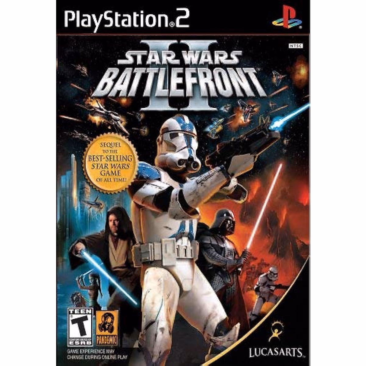 Star Wars Battlefront II - PlayStation 2 (Renewed)