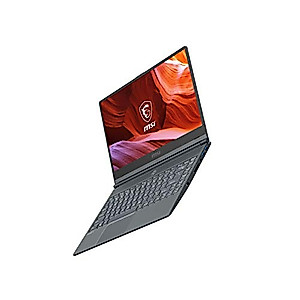 MSI Modern 14 Ultra Thin and Light Professional Laptop: 14" FHD 1080p, Intel Core i5-10210U, UMA, 8GB, 512GB SSD, Win10, Carbon Gray (A10M-1052)