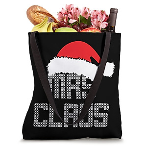 Mr and Mrs Claus Family Matching Xmas Santa Tote Bag