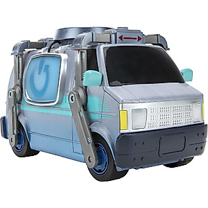 Fortnite Feature Deluxe Reboot Van Vehicle, Electronic Vehicle with 4-inch Articulated Reboot Recruit (Jonesy) Figures and Accessory