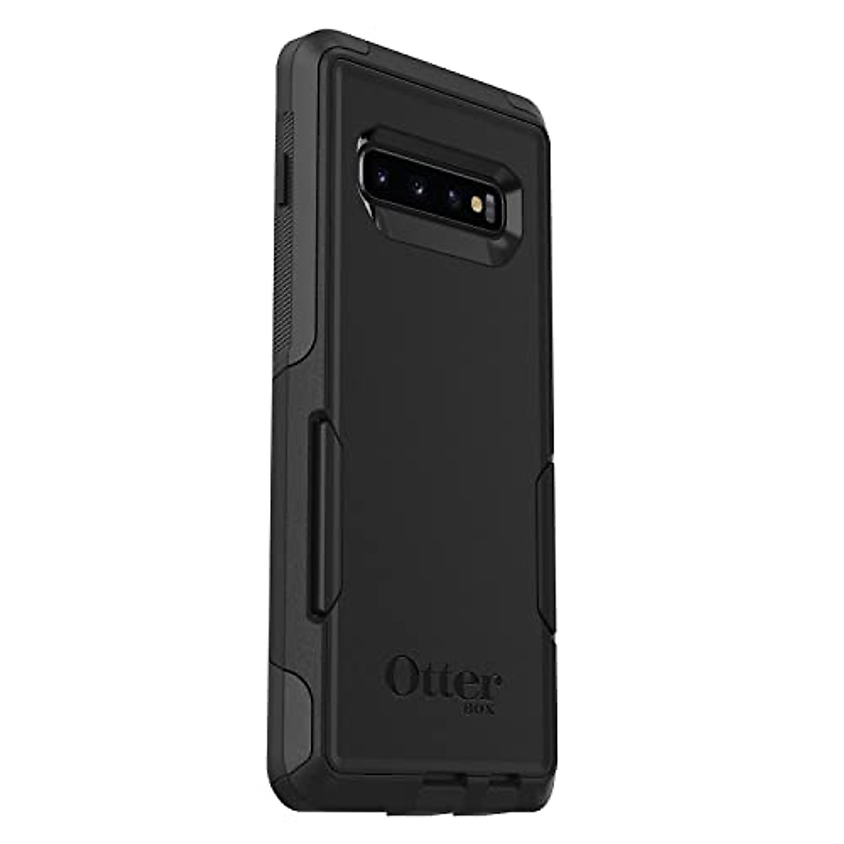 OtterBox Galaxy S10+ Commuter Series Case - BLACK, slim & tough, pocket-friendly, with port protection