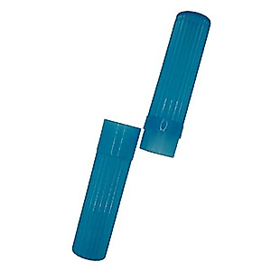 American Comb Toothbrush Holder (Blue) - Made in The USA. W/Ventilation Holes.