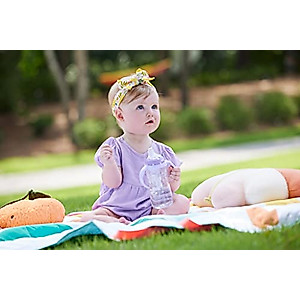 NUK Learner Cup, 10 Ounce, Tritan Gray Star – BPA Free, Spill Proof Sippy Cup