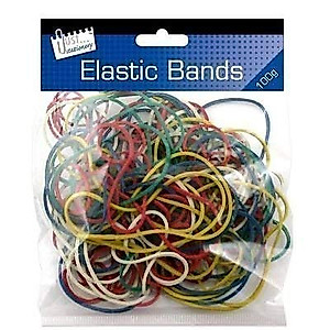 Tallon 5 X Just Stationery Coloured Elastic Bands