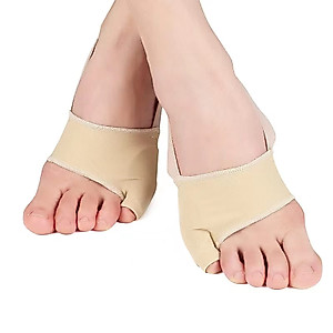 ERSANLI Pinky Toe Splint, Pinky Toe Straightener,.Pinky Toe Bunion Pads, Men'S And Women'S Bunion Corrector, Bunion Relief Toe Separators For Overlapping Toes.(1 Pair, Large)