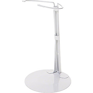 Kaiser Doll Stand 2701 - White Doll Stand for 12" to 17" Chubby-Waisted Dolls, 6-Pack