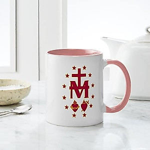 CafePress Blessed Virgin Symbolism Mug Ceramic Coffee Mug, Tea Cup 11 oz