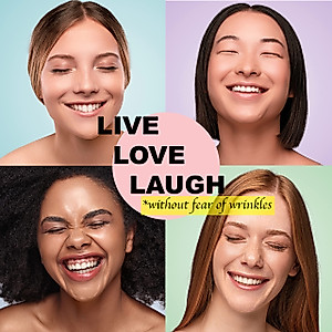 Comfordent Kinesiology Tape for Face & Neck Lift - Non-Invasive Wrinkle Remover - Anti-Wrinkle Myofascial Release - V-line Chin Skin Lifting Sticker Sleep Strip Patch Roll (Beige)