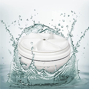 Portable Mini Washing Machine Ultrasonic Turbo Washing Machine Portable Washier with USB for Home Business Travel College House RV Apartment Turbo Washing Machine Cleaning Socks Underwear Small Rag