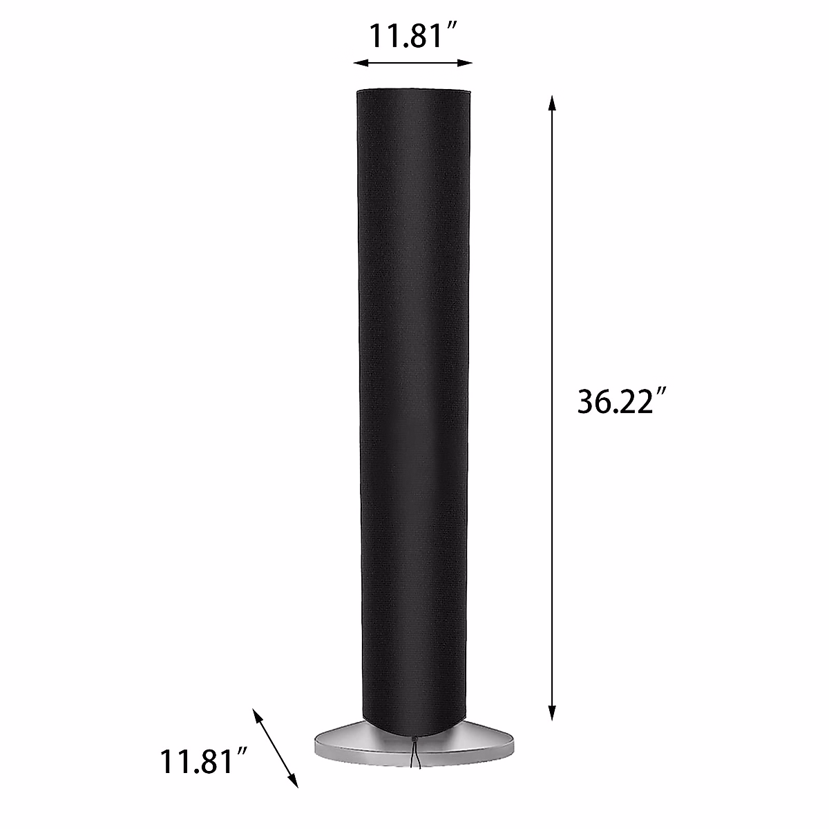 Tower Fan Cover,Fan Cover For Bedroom Home Room Office,Oscillating Fan Cover,Heavy Duty Standing Cooling Floor Fan Cover,Stand Up Floor Fans Cover,Waterproof Electric Stand Fan Cover.Cover Only.