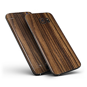 Design Skinz Design Skinz Bright Ebony Woodgrain Full-Body Wrap Decal Skin-Kit for The Galaxy S9