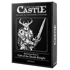 Themeborne Escape The Dark Castle Board Game Cult of The Death Knight Adventure Pack 1 - New Challenges Await! Cooperative Strategy Game for Adults, Ages 14+, 1-4 Players, 45 Minute Playtime, Made