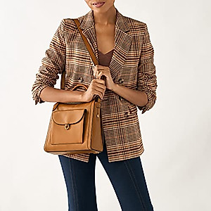 Fossil Women's Parker Leather Mini Backpack Purse Handbag