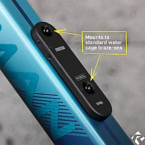 Revere KNOG Bike Alarm & Finder, Waterproof Motorcycle Bicycle/Door Burglar Alarm, Prevent Robbery and Theft, Loud, Adjustable Sensitivity, Scooter, ebike Accessories Vibration Sensors