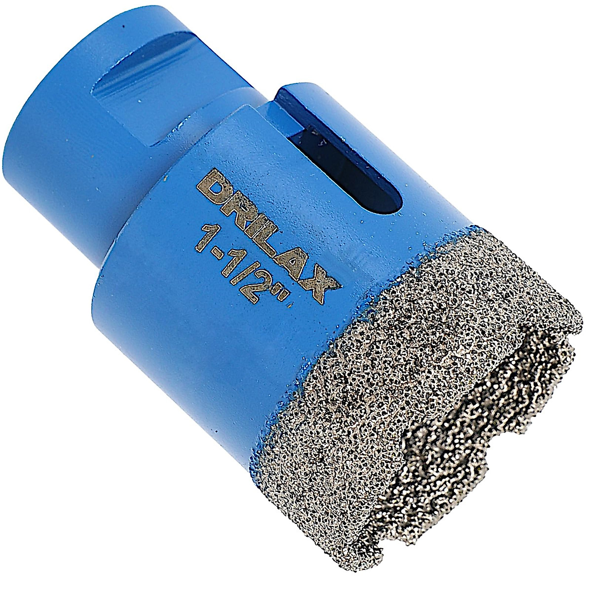 1-1/2 inch Diamond Hole Saw for Angle Grinders Masonry Concrete Granite Quartz Porcelain Ceramic Tile Hole Saw Brick 5/8"-11 Threaded Connection Heavy Duty Diamond Core Hole Saw Dry