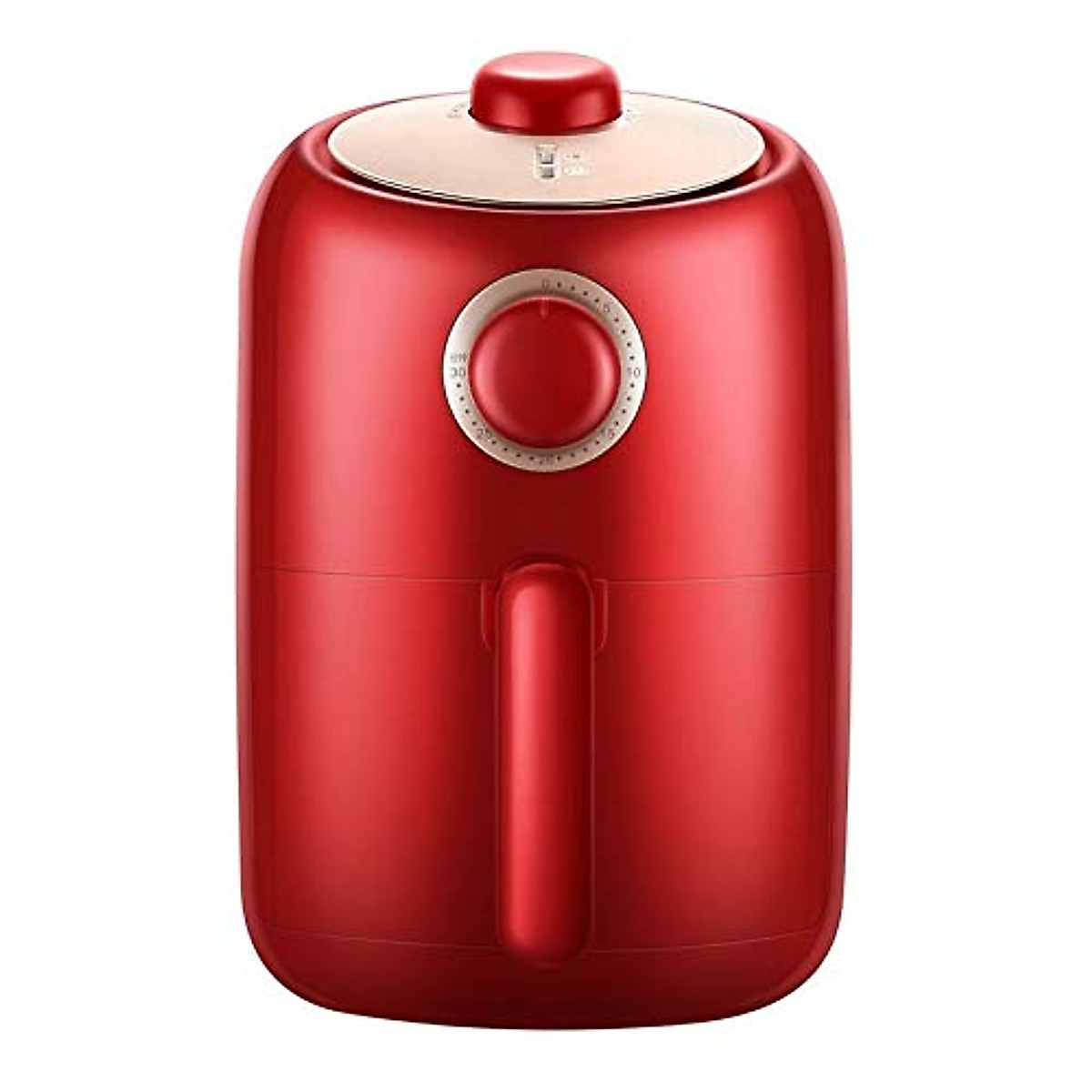 2L Mini Electric Air Fryer Double rotary knob design Multifunctional Oil-free French Fries Food Fryer Household Electric Frying Pot Commemoration Day