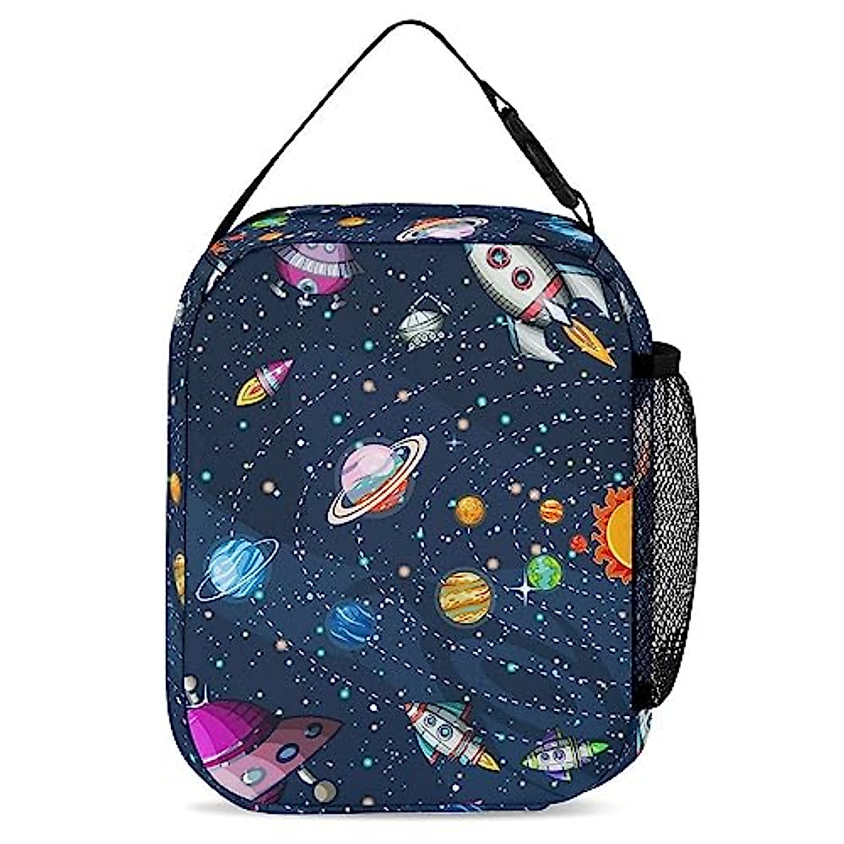 3PCS 17 Inch Space Backpack, Cartoon Galaxy Daypack Stylish Laptop Bag, Cool Shoulders Backpack with Adjustable Shoulder Strap(Space & Galaxy)