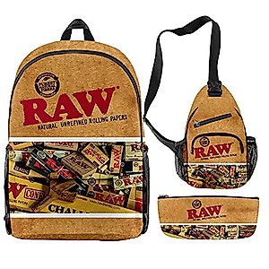 FEIRUIJI Backwoods Backpack Laptop Backpack School Backpack Travel Shoulder Backpack Book Backpack for men women DB 26 44 15cm