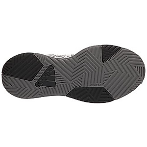 adidas Men's Own The Game 2.0 Basketball Shoe, White/Black/Grey, 10