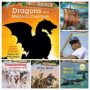 Magic Tree House Fact Trackers Complete 38 Book Set Collection Series (Includes Wild West, Baseball, World War II, Dragons and Mythical Creatures, Dogsledding and Extreme Sports, Vikings, Sharks and.)