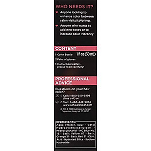 Schwarzkopf Color Boost Color Vibrancy Booster, Brown