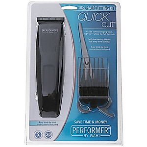 Wahl 9314-600 Clipper Haircutting Kit, 10 Piece