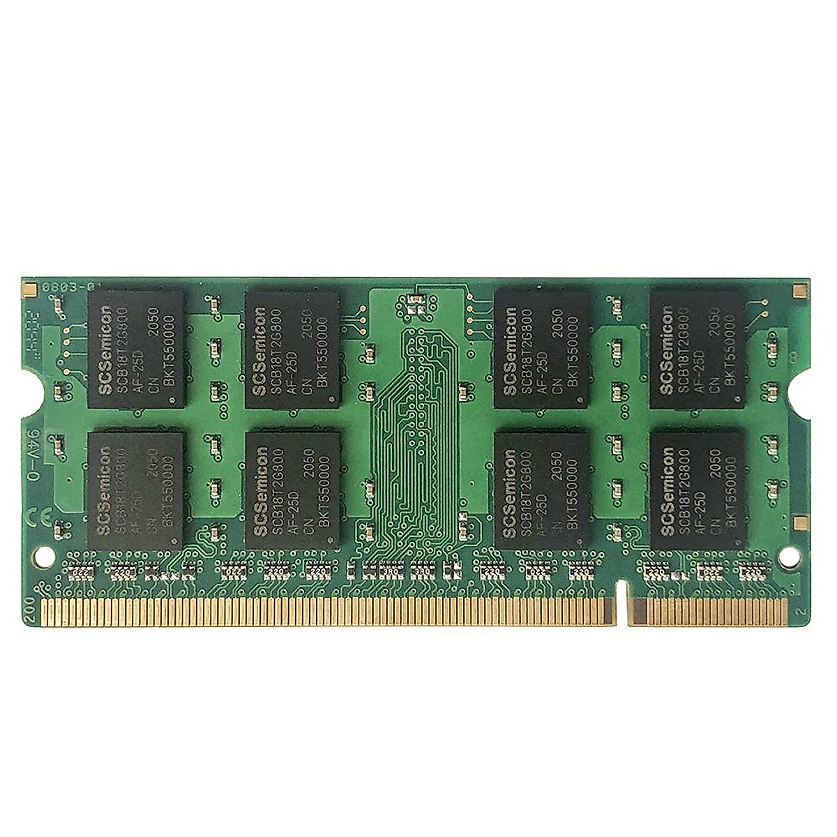 EMMCRAM 8GB (2 x 4GB) PC2-6400 DDR2-800 200PIN SoDIMM Laptop RAM Non-ECC Unbuffered Notebook Memory for Dell E6400,E6500, Inspiron 1545, M4400,E5500
