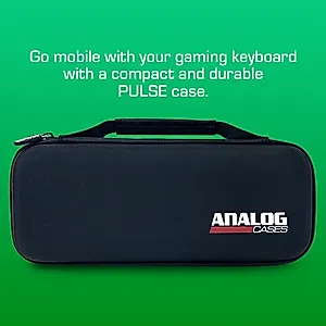 ANALOG CASES SteelSeries Apex Pro Mini Gaming Keyboard Case - Custom-Fitted Compact PULSE Hard Case for Travel