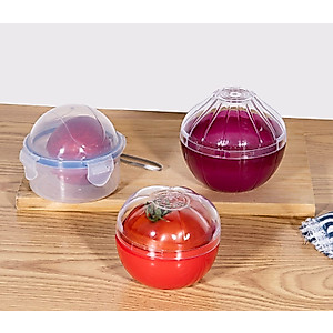 Ortarco Tomato Keeper Tomato Saver Tomato Storage Containers Reusable Tomato Holder Organizer