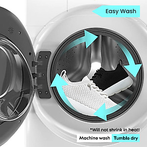 waywalk Womens Walking Shoes Slip on Sneaker for Women Lightweight Easy wash Casual Workout Running Shoes(Female,Classic,White,7