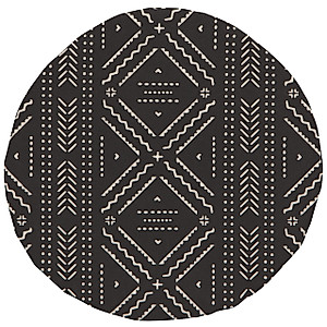 Now Designs Onyx Save It Reusable Cotton Bowl Covers 7.5 and 9.25 inch, Set of 2