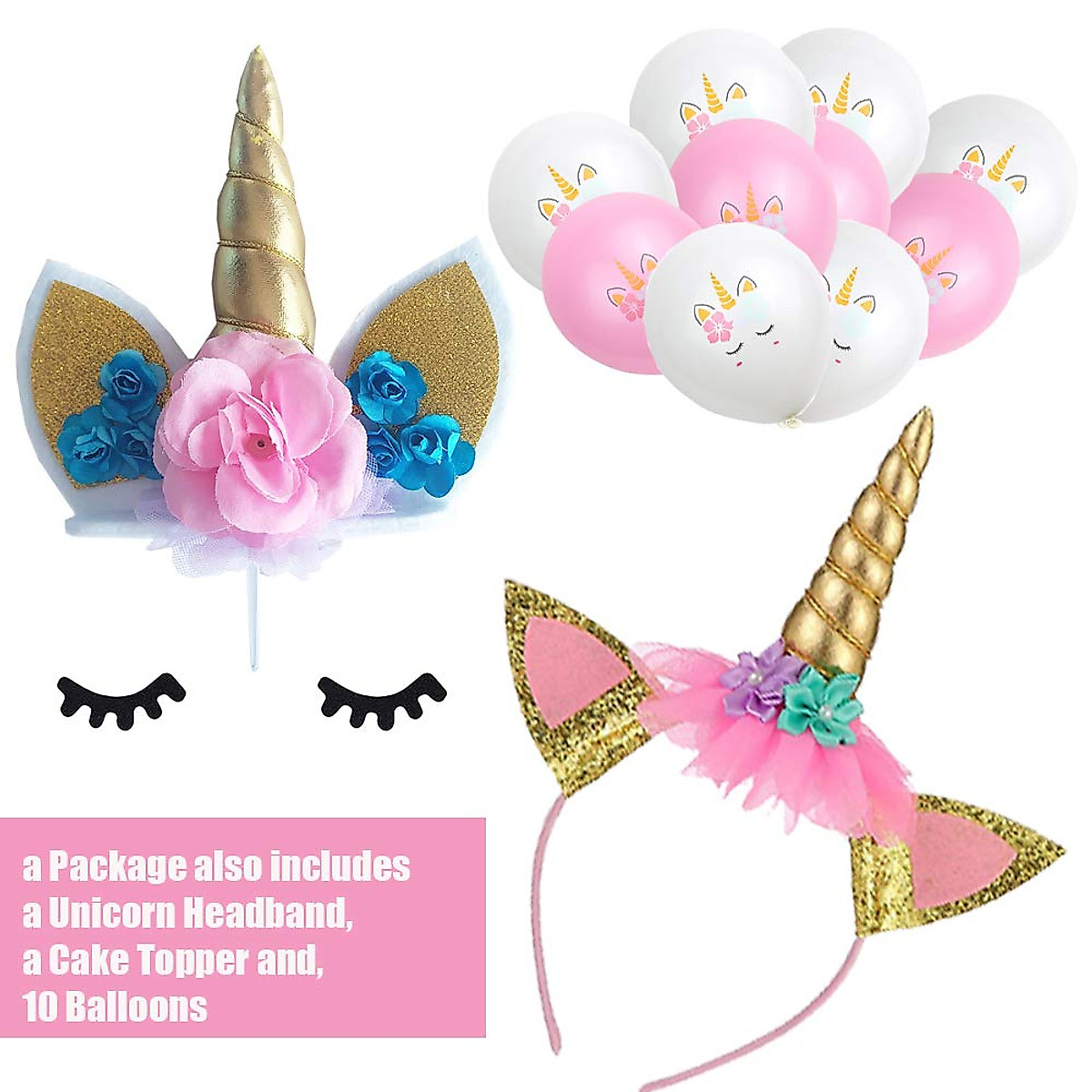 Ultimate Unicorn Party Supplies and Plates for Girl Birthday | Best Value Unicorn Party Decorations Set for Creating Unicorn Theme Party