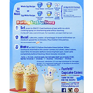 Pillsbury Funfetti Cake Mix, 15.25 oz