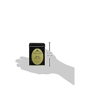 Decaffeinated Earl Grey, Loose tea in 4 Ounce tin