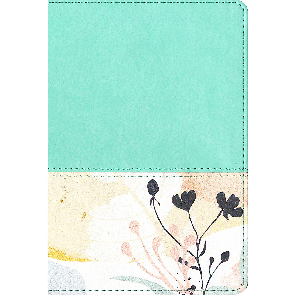 Santa Biblia NTV, Edición compacta, letra grande (SentiPiel, Menta, Letra Roja) (Spanish Edition)