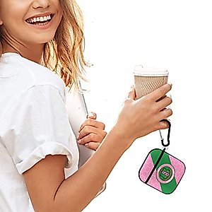 Sorority Gifts- Portable AirPods Case Cover Protective Convenient Funny Earphone case for AirPods 1&2 for Girls Women Men