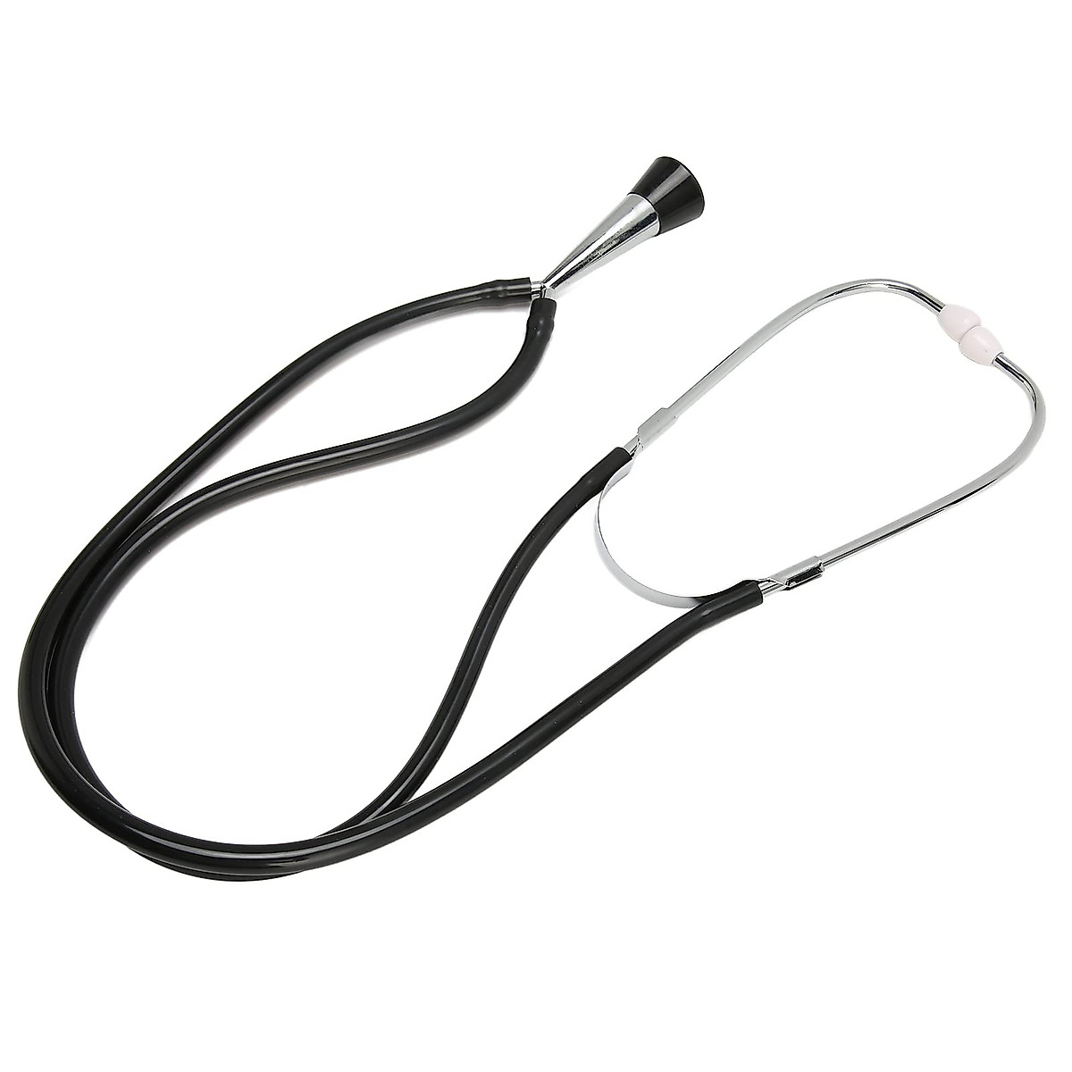 Fetal Stethoscope Monitoring,Dualhead Stethoscope,Fetal Bed Stethoscope,Aluminum Alloy Soft Fetal Heart Stethoscope Black for Pregnant
