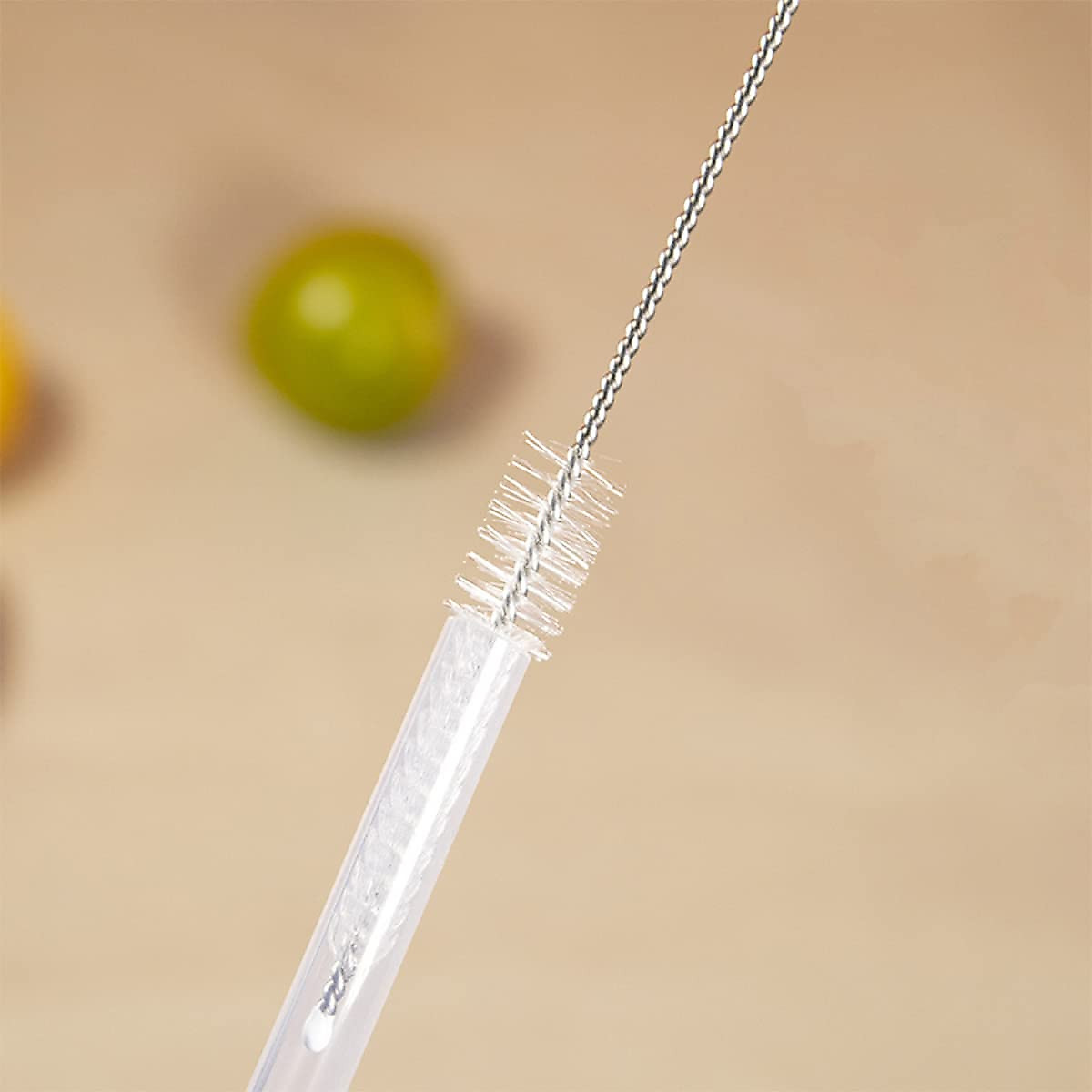 8 Pack Silicone Replacement Straws for 20/30/40 oz Cup,Long Straws with Cleaning Brush and Straw Covers Compatible with Stanley Cup Tumbler