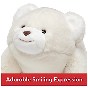 GUND Original Snuffles Teddy Bear, Premium Stuffed Animal for Ages 1 and Up, White, 10”