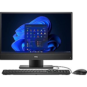 Dell OptiPlex 3280 21.5" Full HD All-in-One Desktop Computer - 10th Gen Intel Core i5-10500T 6-Core up to 3.80 GHz Processor, 8GB RAM, 4TB NVMe SSD + 1TB HDD, Intel UHD Graphics 630, Windows 11 Pro