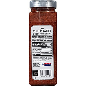 McCormick Culinary Dark Chili Powder, 20 oz - One 20 Ounce Container or Dark Chili Powder, Enhances Nachos, Tacos, Enchiladas and Dark Chocolate