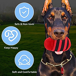 3PCS Small Dog Toys, Cute Slipper Shape Plush Dog Squeaky Toys Puppy Chew Toys Teething Toys Shoes Dog Toy for Small Dogs and Puppies