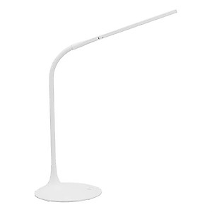Amazon Basics Dual Head LED Desk Lamp, 3 Lighting Modes with 40-minute Timer and Touch Control - 48 LEDs, White